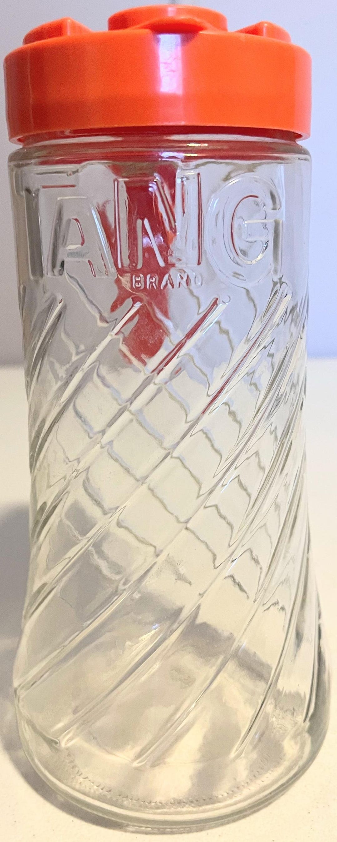 Vintage TANG Pitcher 1 Qt Glass 1970s NASA Space Orange Drink Anchor ...