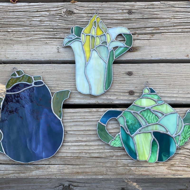 Stained Glass Teapot - Etsy