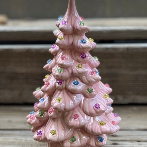 Pink Ceramic Tree - Etsy