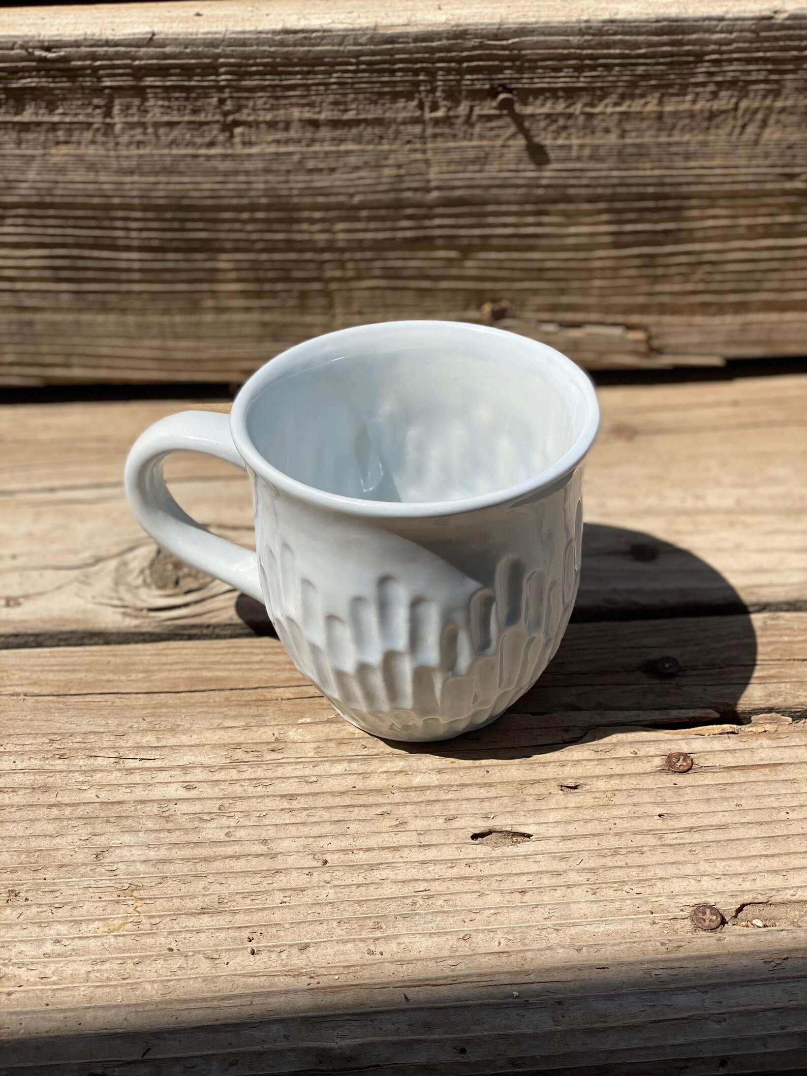 Pastel Hand Painted 12 Oz. Textured Mug - Etsy