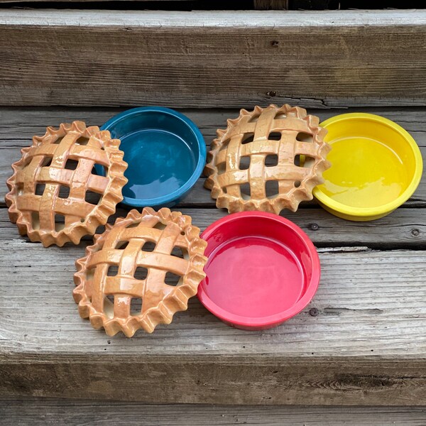 Ceramic Pie Dish - Etsy