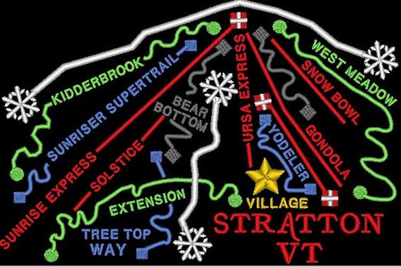 Stratton Vt Trail Map