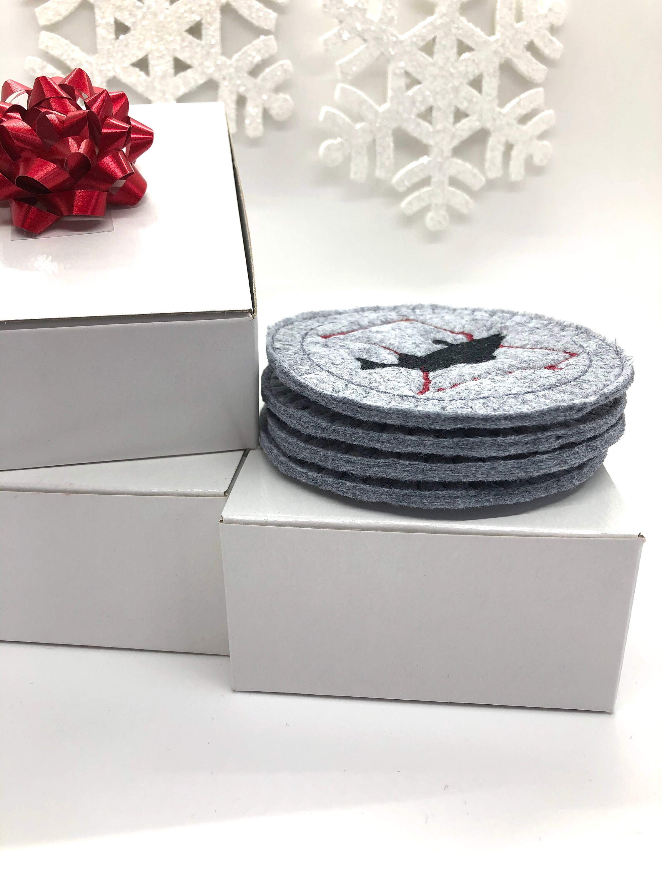 Guy Gift Embroidered Felt Coasters Minnesota Walleye Set of 4 - Etsy