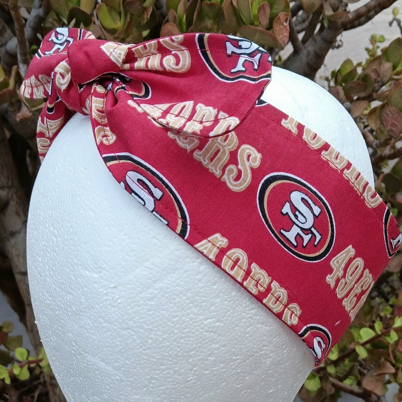 49ers Hair Bow - Etsy