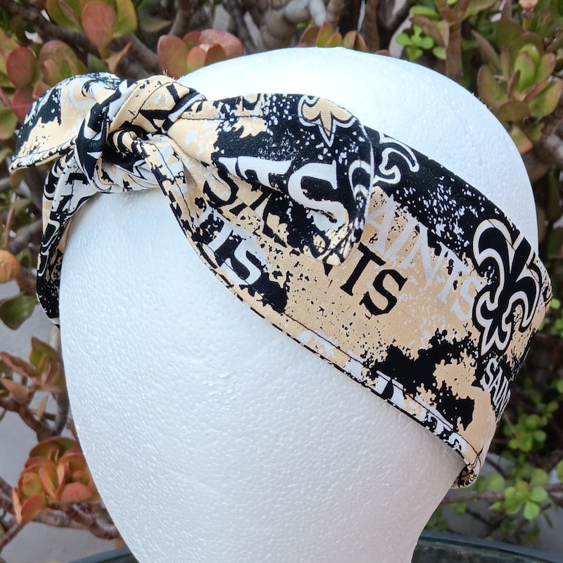 Saints Headband - Etsy
