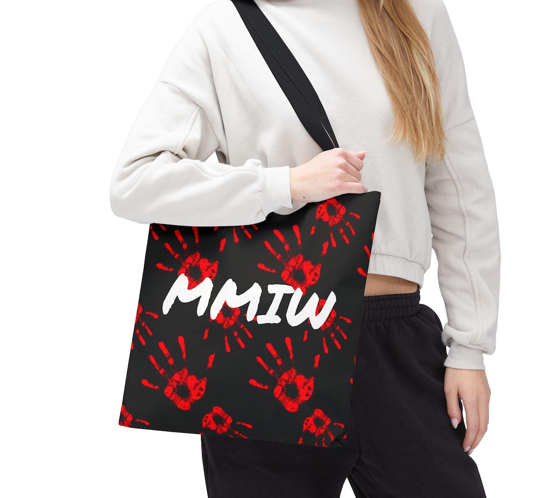 MMIW Adult and Child Handprint Tote 3 Sizes - Etsy