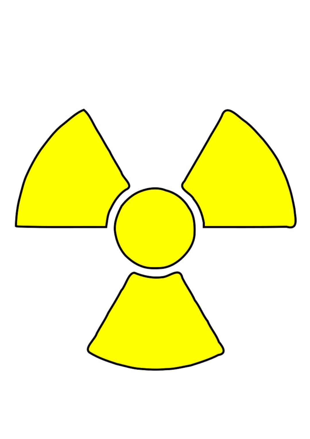 Radioactive Decal. sign Adhesive Vinyl Decal Workplace Posting - Etsy