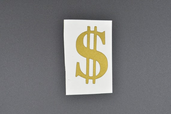 Dollar Bill Money Sign Outdoor Adhesive Vinyl Decal Benjamin | Etsy