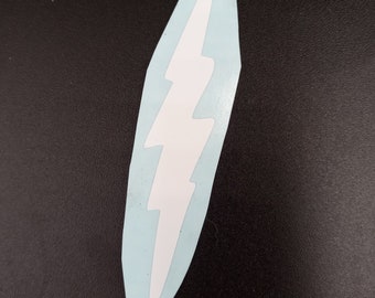 Thunder Bolt Decal - Etsy