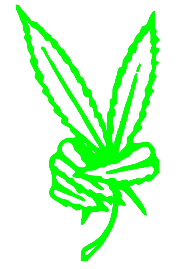 Pot Leaf Peace Sign Medical Weed Marijuana Dope Grass Hemp - Etsy