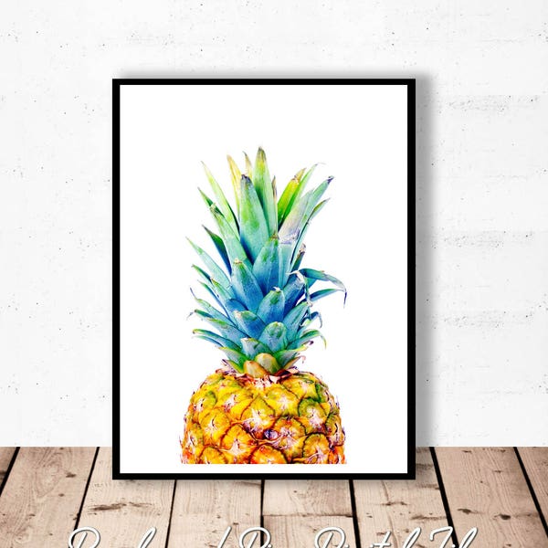 Pineapple Poster - Etsy