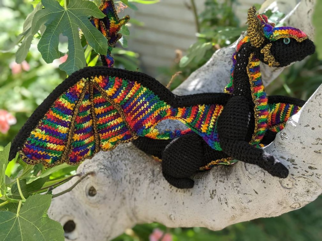 Custom Crochet Dragon Commission - Made to Order - Etsy