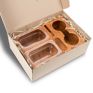 Wooden Beer and Snacks Carrier With Smartphone and TV Remote Beer Box ...