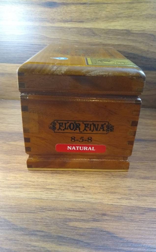 Watch Box Repurposed Cigar Box Upcycle - Etsy