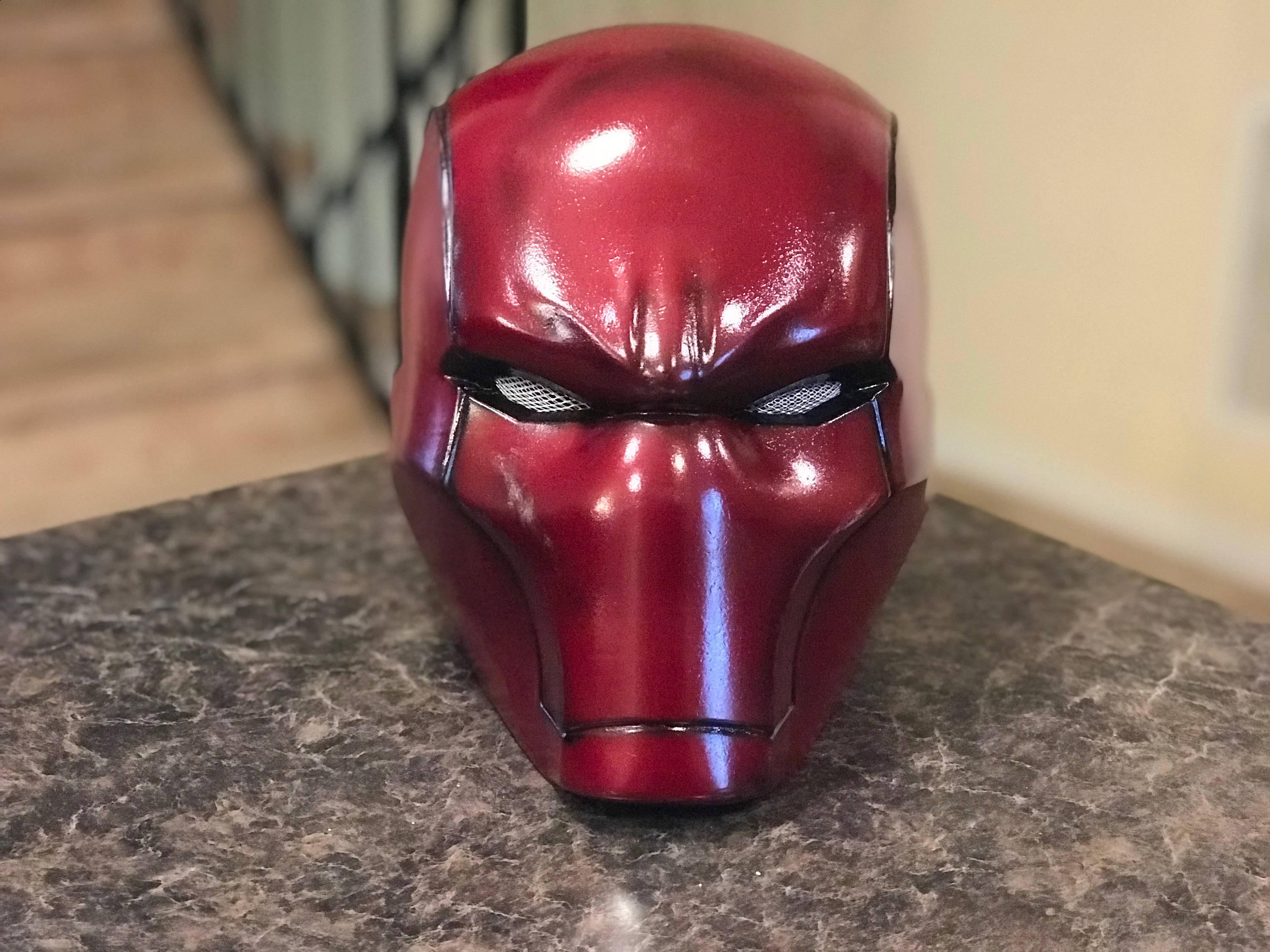 3d File Red Hood Rebirth Mask Helmet Printing Model - Etsy Australia