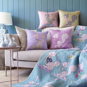 TILDA WINTER FUN Squirrel Pillow Kit in Olive Tilda Woodland | Etsy