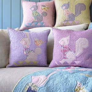 TILDA WINTER FUN Squirrel Pillow Kit in Olive Tilda Woodland | Etsy