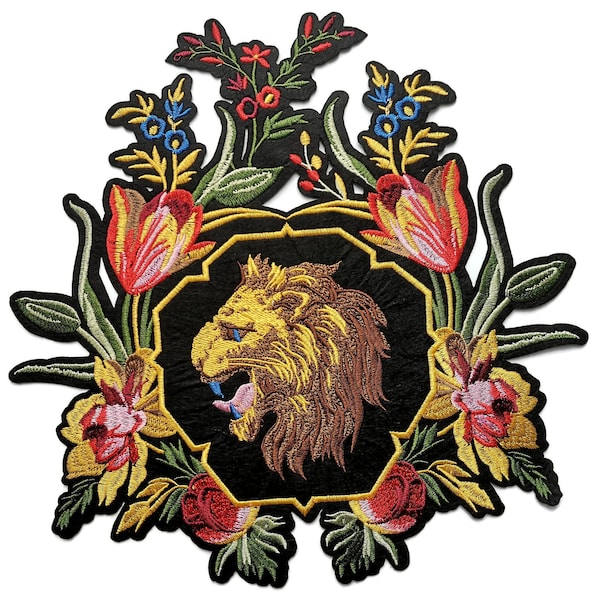 Lion Patch - Etsy