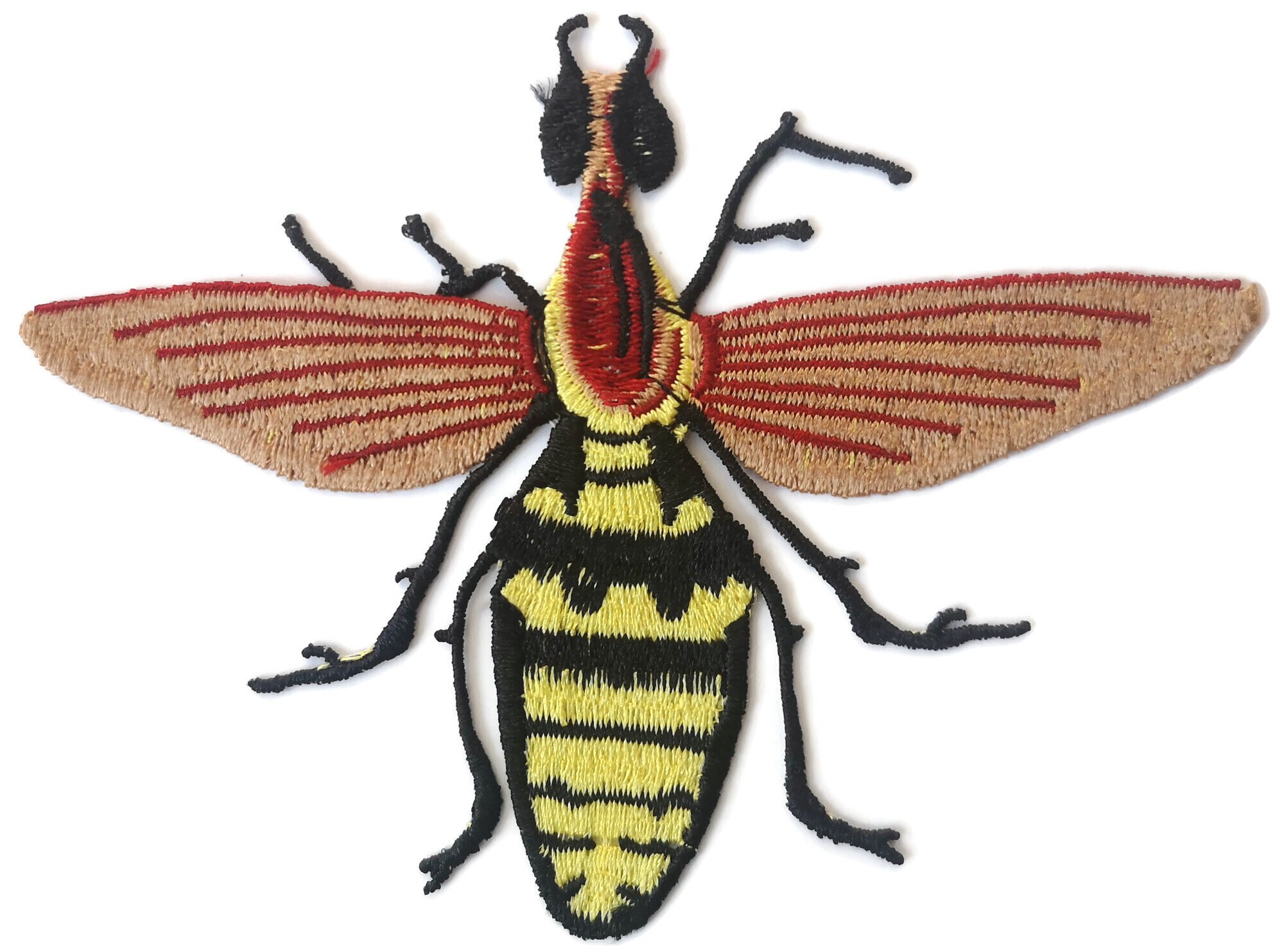 Embroidered Tapestry Insect Patches Butterfly Beetle Wasp - Etsy