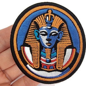 Ancient Egypt Pharaoh Anubis Tutankhamun Isis Embroidered Iron on Patch ...