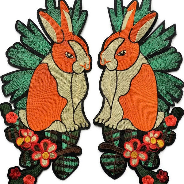 Rabbit Patches - Etsy
