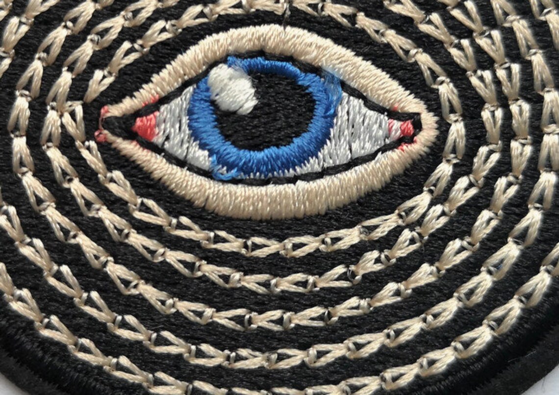 Mystic Magic Eye Embroidered Iron on Patch Frida Mexican - Etsy