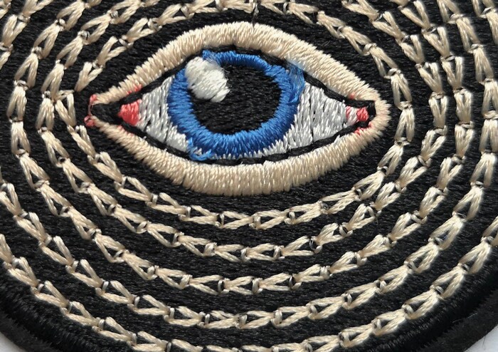 Mystic Magic Eye Embroidered Iron on Patch Frida Mexican - Etsy