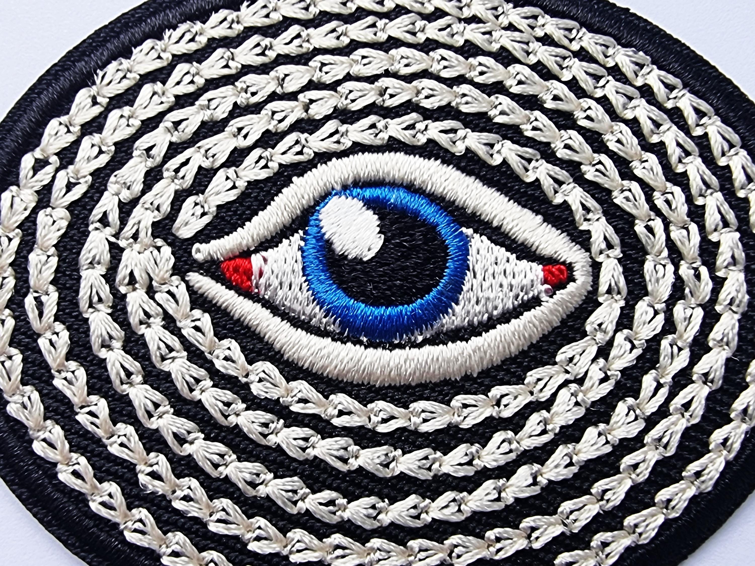 Mystic Magic Eye Embroidered Iron on Patch Frida Mexican - Etsy
