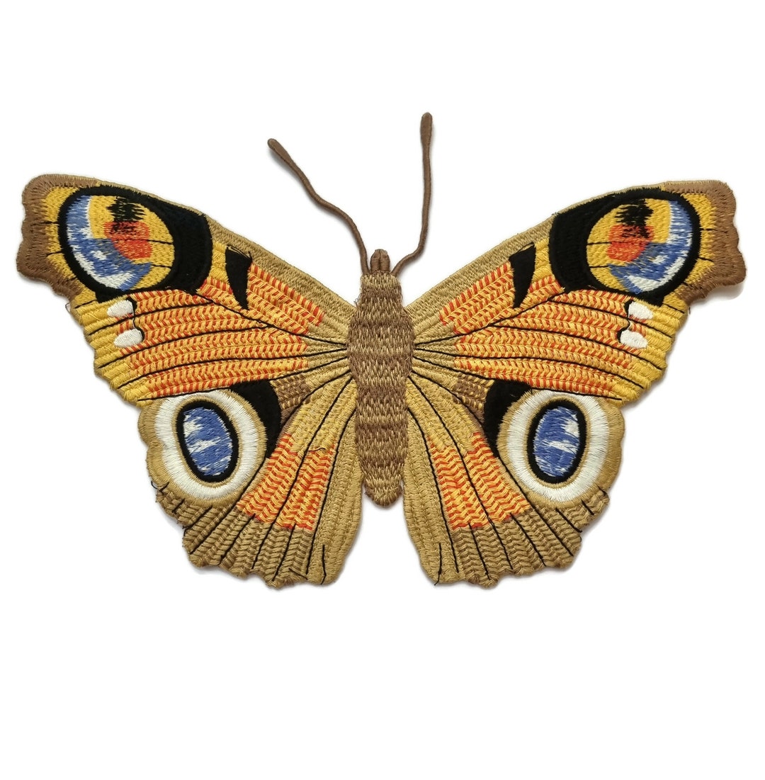 Large Butterfly Soft Tapestry Applique Patch 10.5" - Etsy