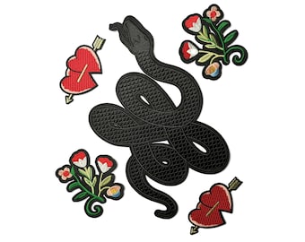 Cobra Patch 3.25 Inch Snake Iron/sew-on Badge Gym Martial - Etsy