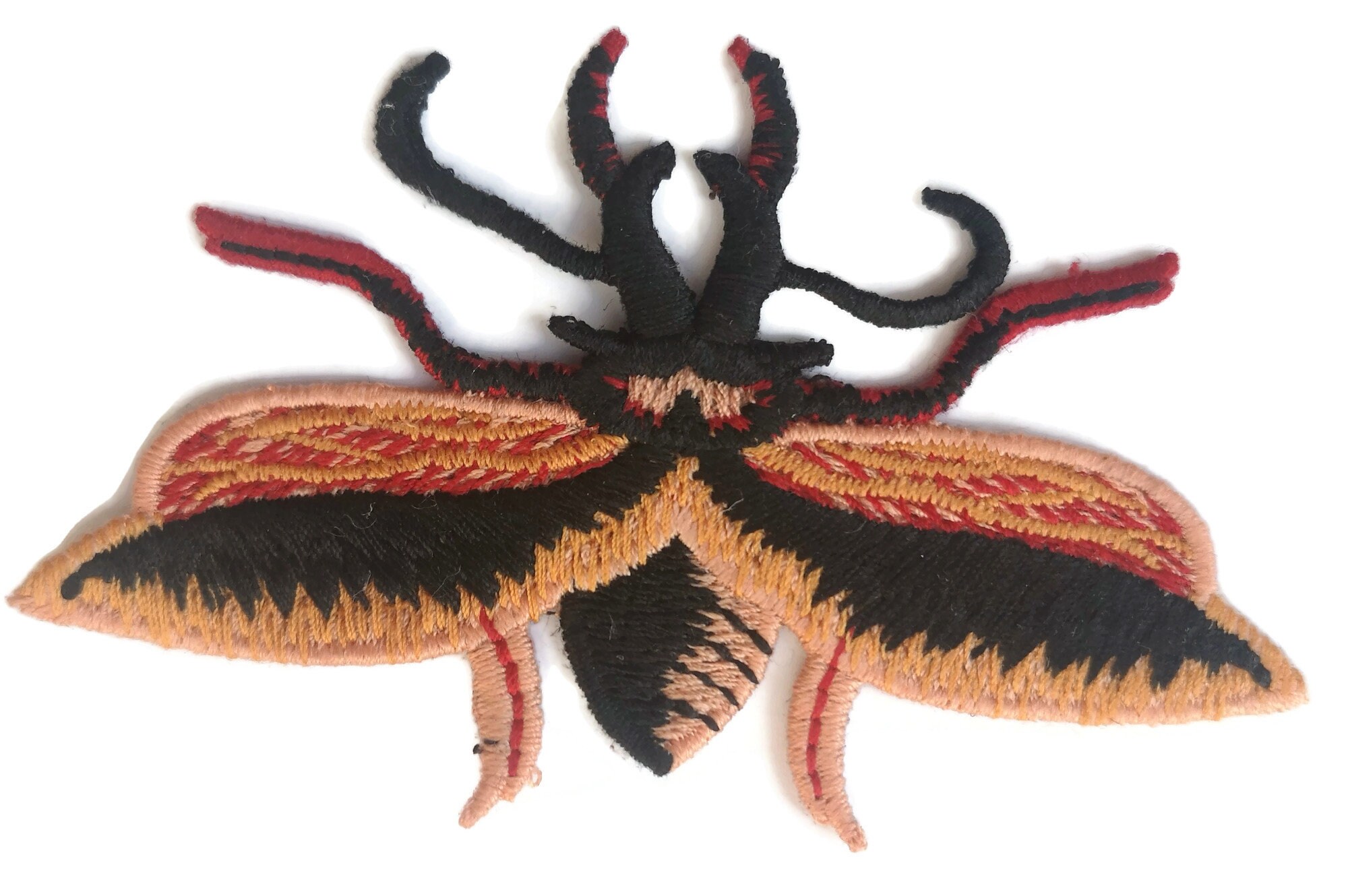 Embroidered Insect Patches Butterfly Beetle Moth Scarab Cicada - Etsy