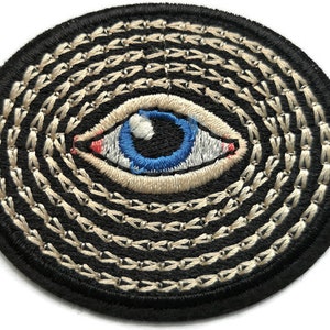 Mystic Magic Eye Embroidered Iron on Patch Frida Mexican - Etsy