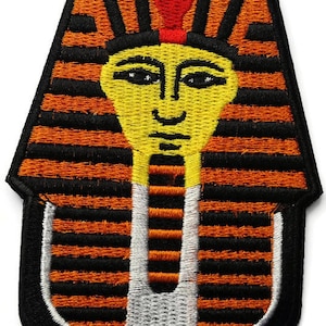 Egypt Mummy Pharaoh Cleopatra Anubis Embroidered Iron on Patch - Etsy UK