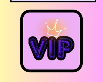 Emote for Twitch, Hot Pink and Black Streaming Emote for Twitch, Kick ...