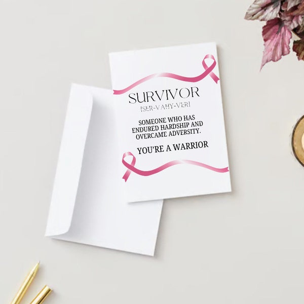 Breast Cancer Greeting Cards - Etsy