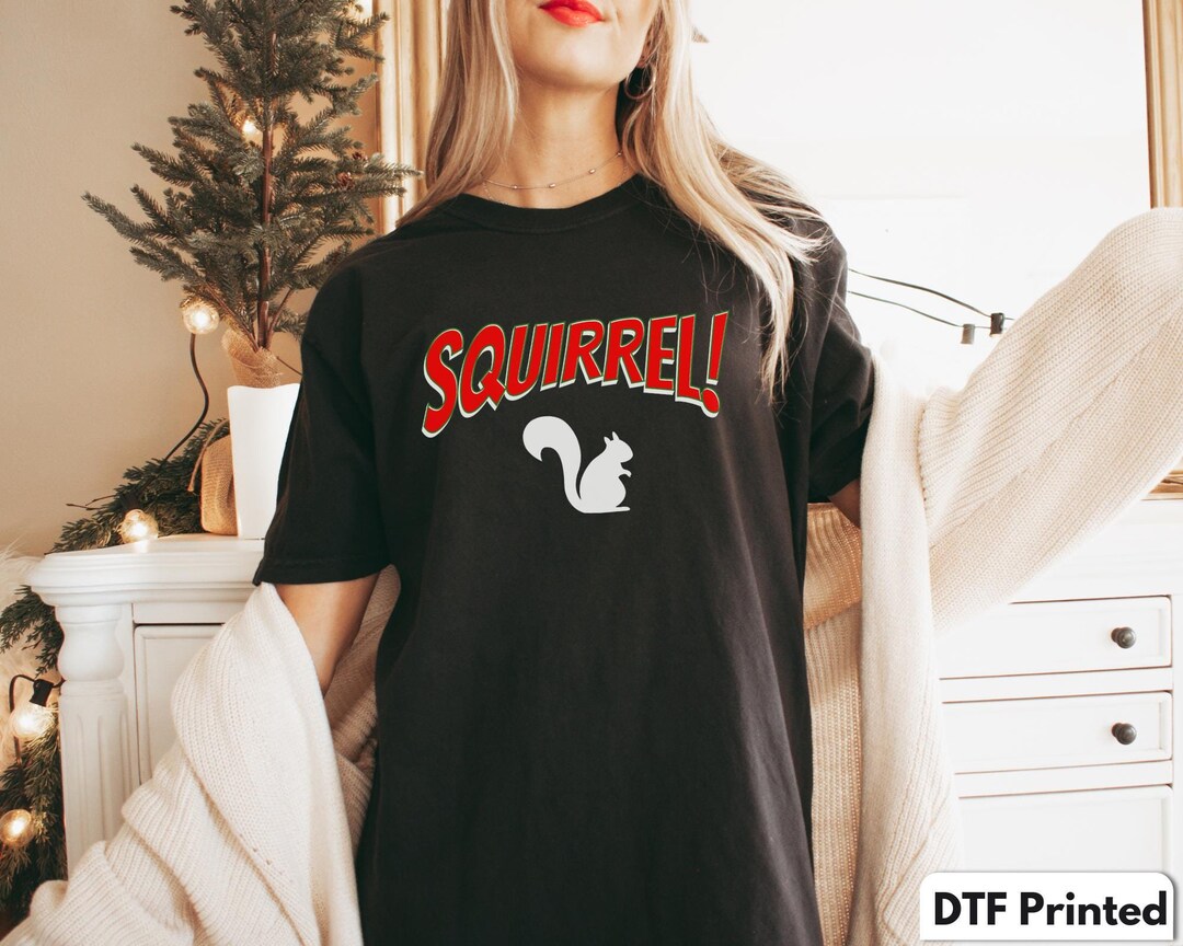 Funny Squirrel Shirt, Squirrel Alert Shirt, Funny Squirrel Shirt for ...