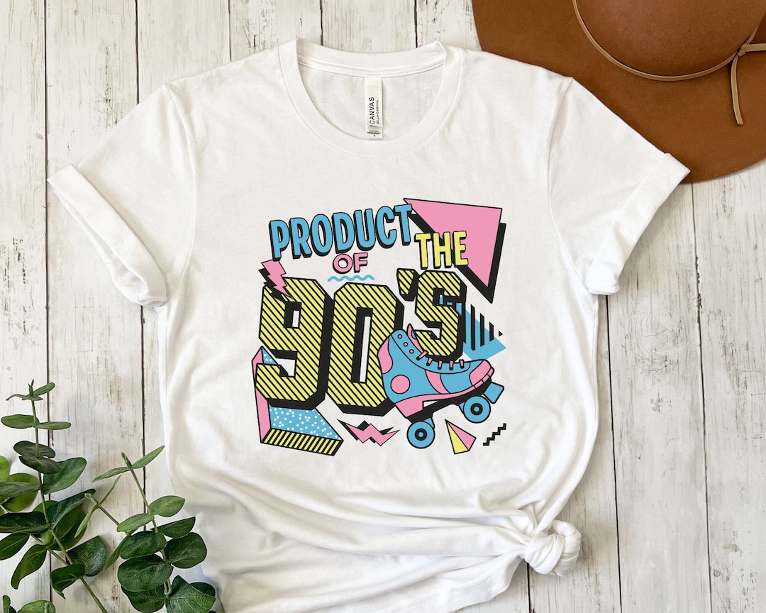 Product of the 90's Shirt, Product of the 90's T-shirt, 90's Tee, 1990 ...