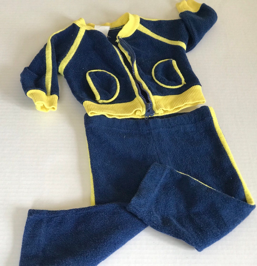 Vintage Terry Cloth Jogging Suit, Hipster Baby, 80s Jogging Suit ...