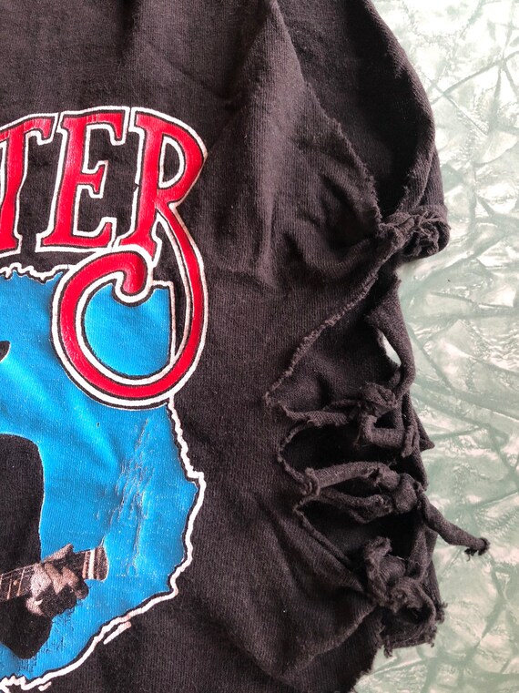 Vintage Johnny Winters 25 years on the road tshirt, v… - Gem