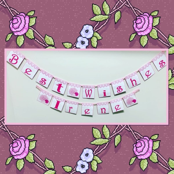 Best Wishes Banner - Etsy