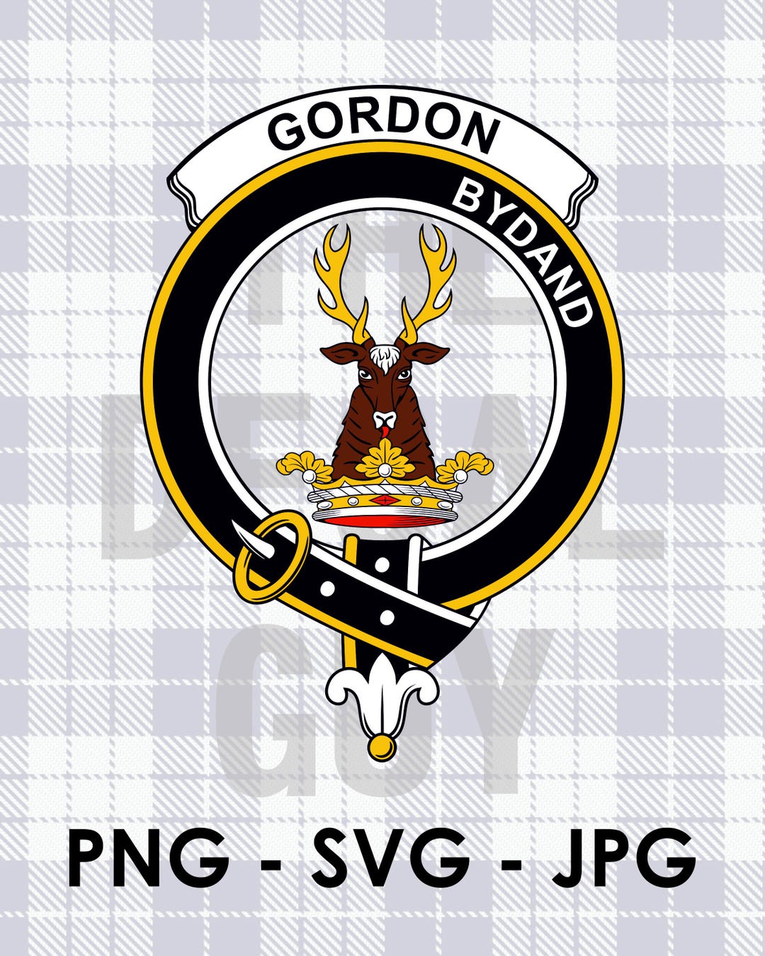 Gordon Scottish Clan Crest Scotland Clan Gordon PNG SVG JPG Scottish ...
