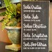 The Five Solas Hand Painted-lettered Script Sign Solid Wood Block ...