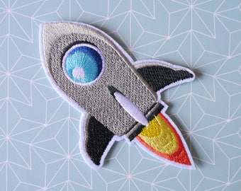 Retro patch Space patch Nasa patch Shuttle iron on Vintage
