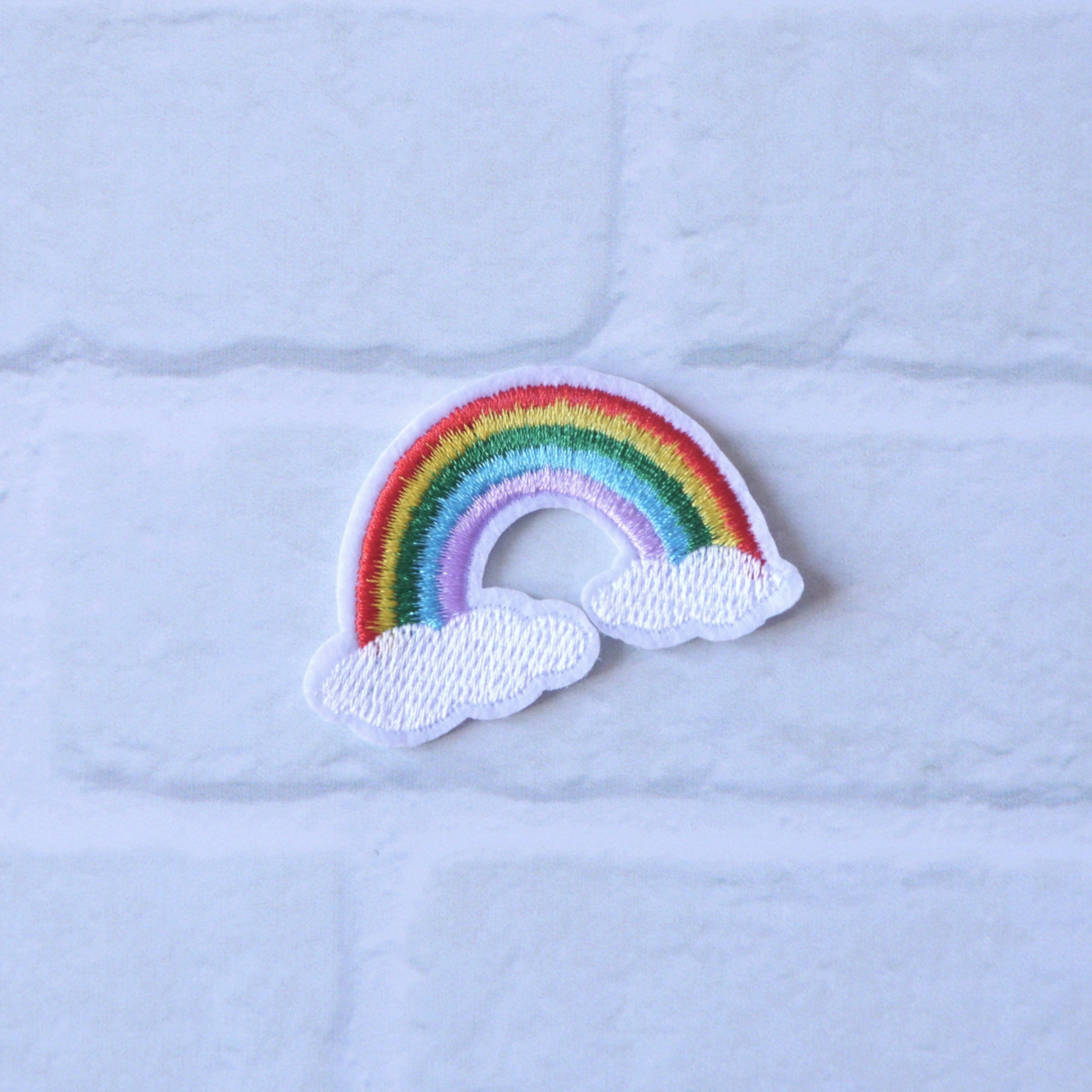 Patch Rainbow and Cloud Rainbow Patch in the Clouds Patch | Etsy