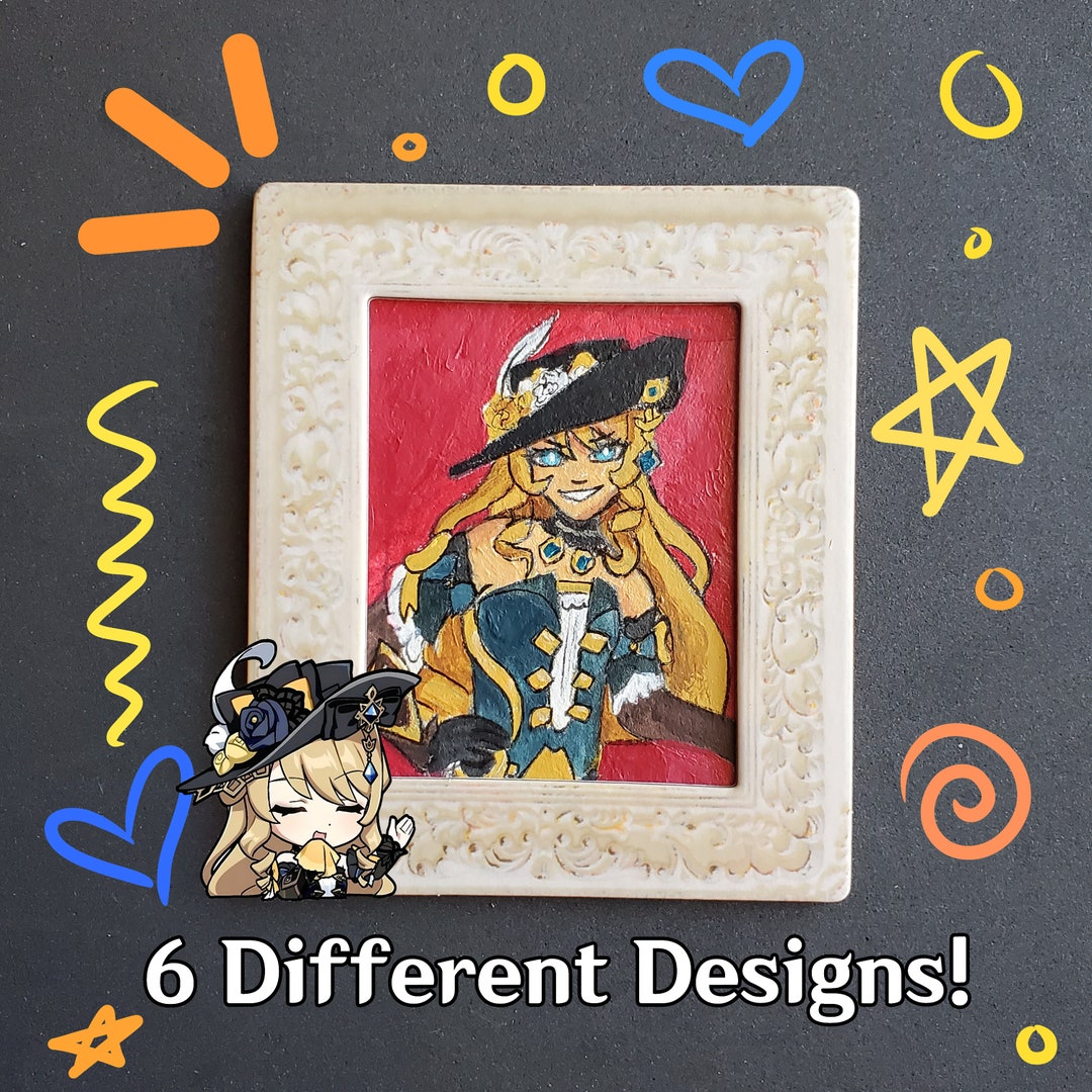 Navia Portrait Magnets | Hand Painted! - Etsy