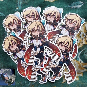 Genshin Impact Kaveh Chibi Sticker - Etsy