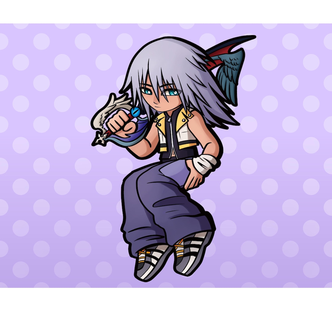 Riku KH Acrylic Pin/keychain - Etsy