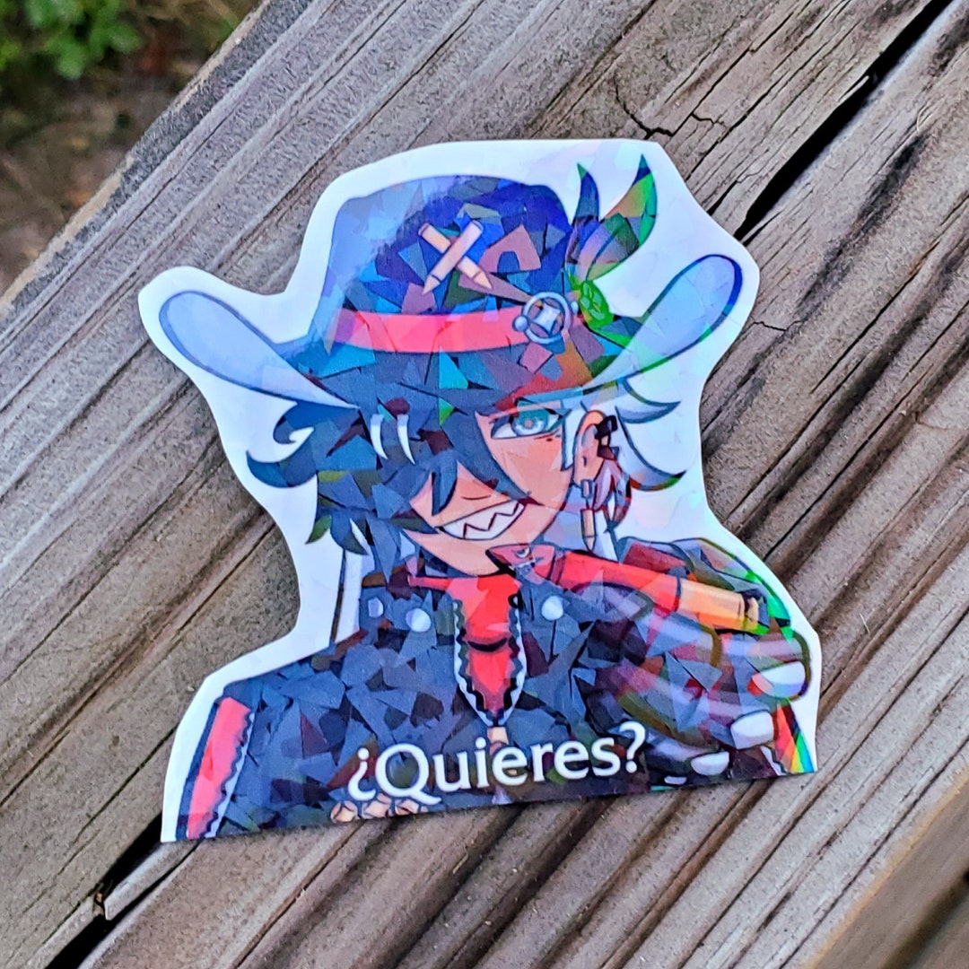 Boothill Bullet Holographic Vinyl Sticker - Etsy