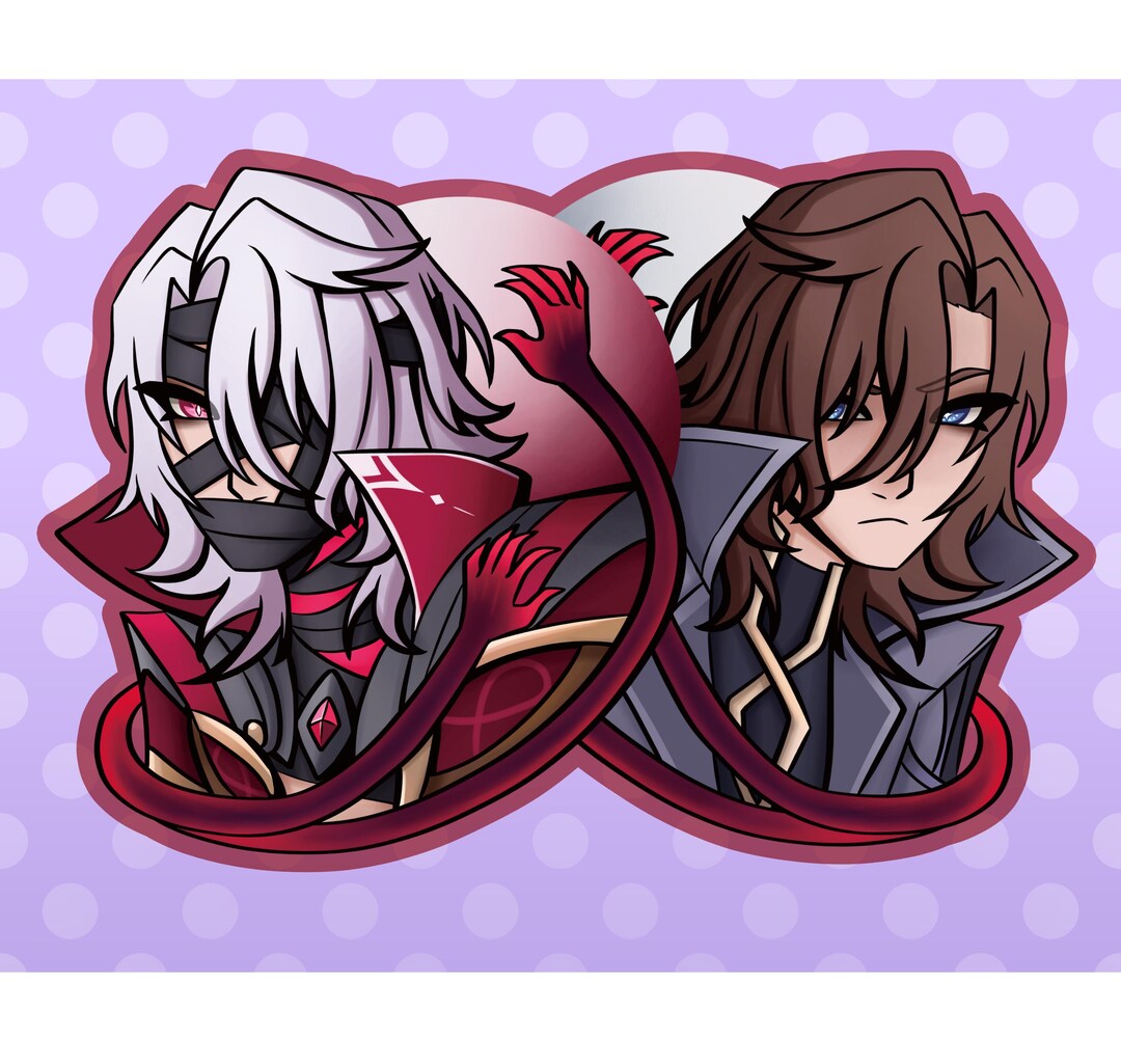 Rerir - Double Sided Keychain and Sticker - Etsy