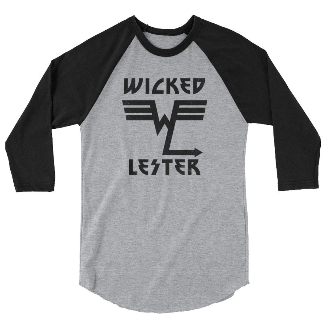 Wicked Lester 3/4 Sleeve Raglan Shirt - Etsy